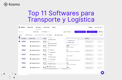 Mejores 11 Softwares de Transporte y Logística este 2024